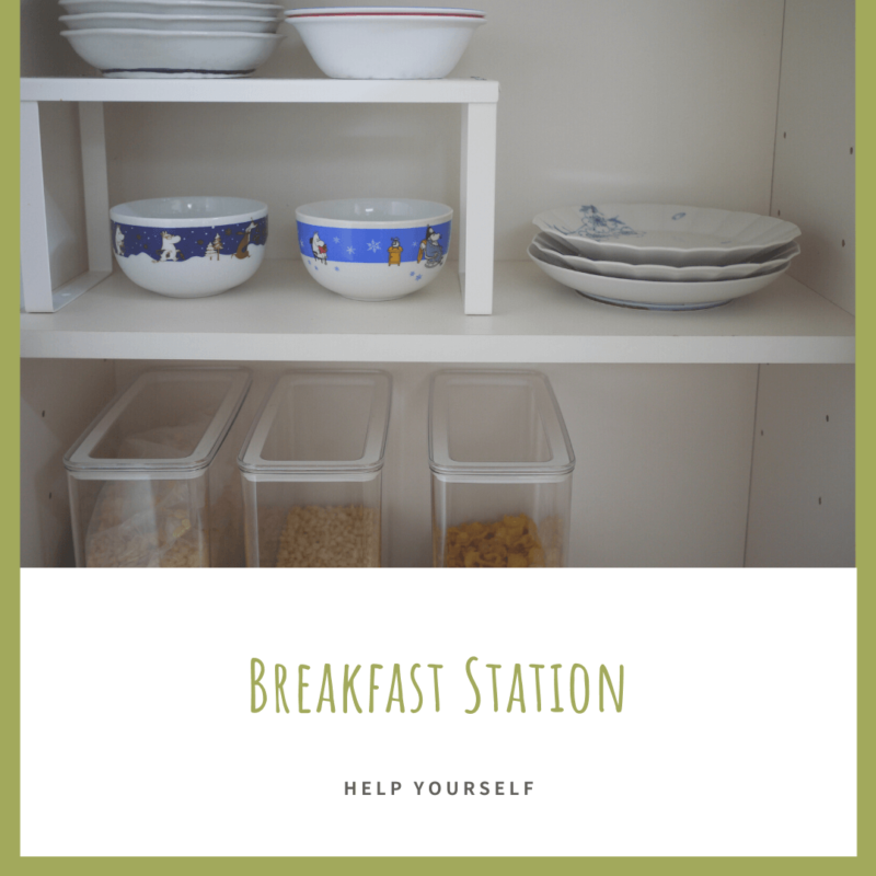 Breakfast time – Encourage your children to be independent! | Time Ninja